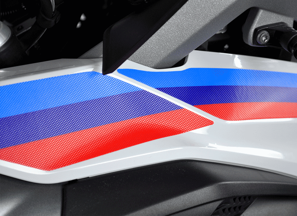 Kit adhesivos depósito y guardabarros BMW R1200 GS / R1250 GS ...